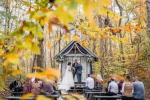 Tennessee Wedding in the Fall - Jenn and Darren - Chapel in the Hollow