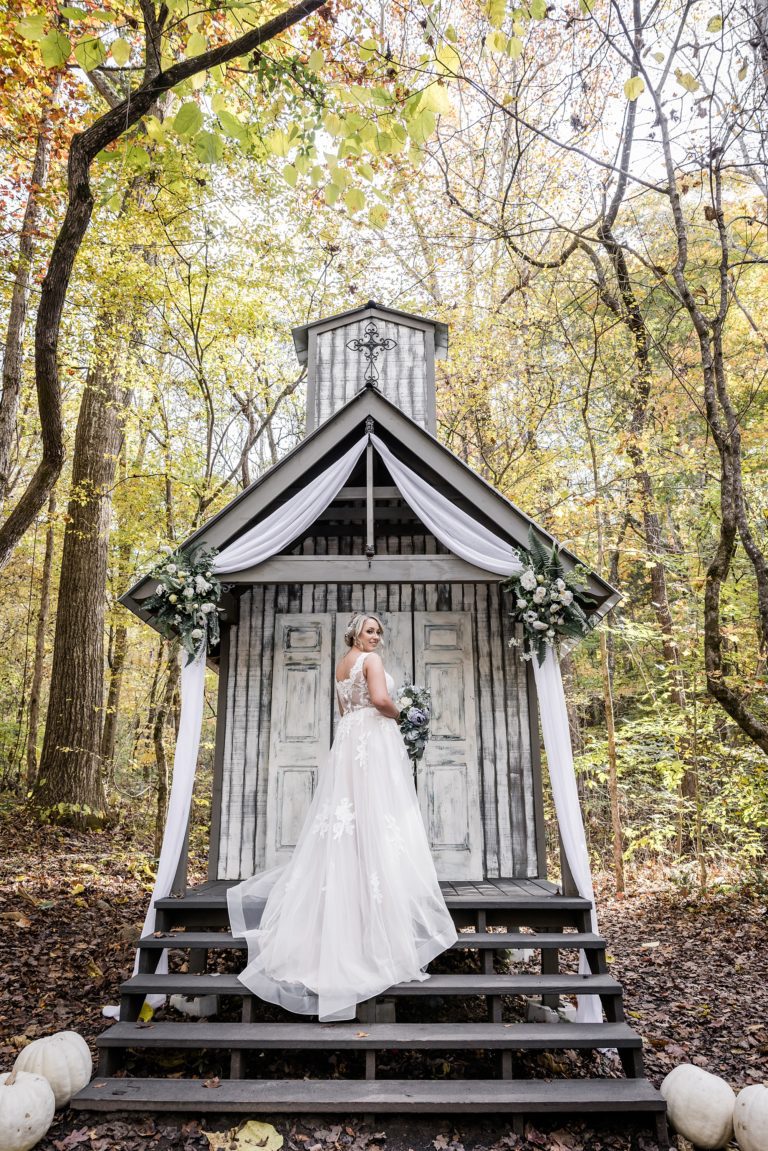 Fall Tennessee Wedding - Jessica and Brandon - Chapel in the Hollow