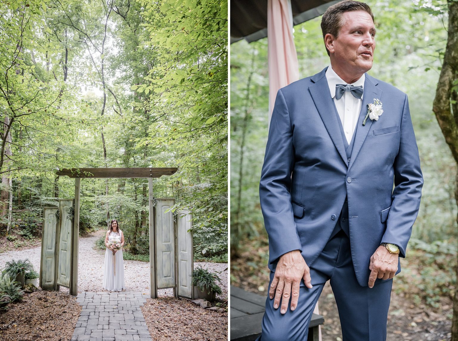 Elopement in the Forest - Angie and Bryan - Chapel in the Hollow