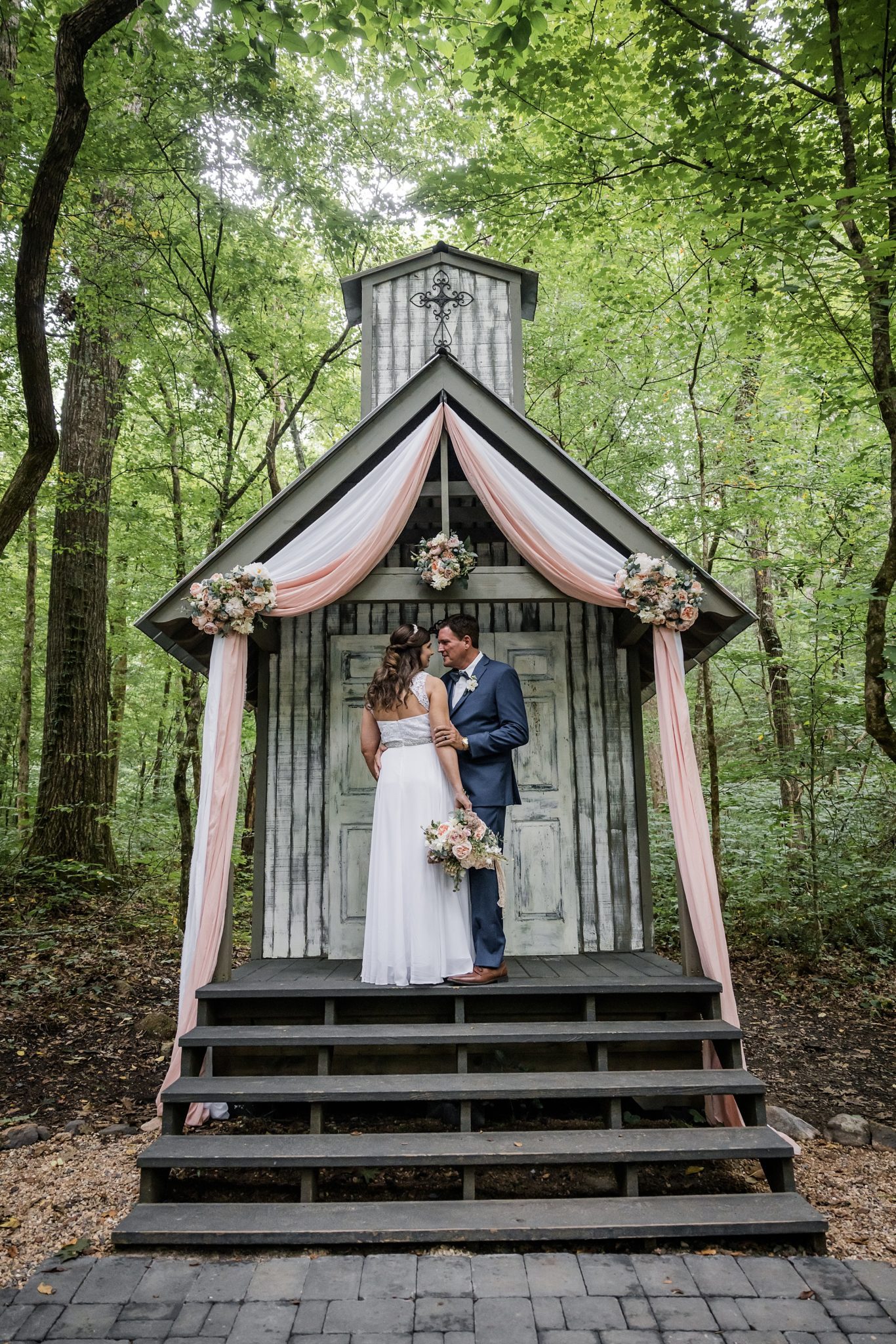 Elopement in the Forest - Angie and Bryan - Chapel in the Hollow
