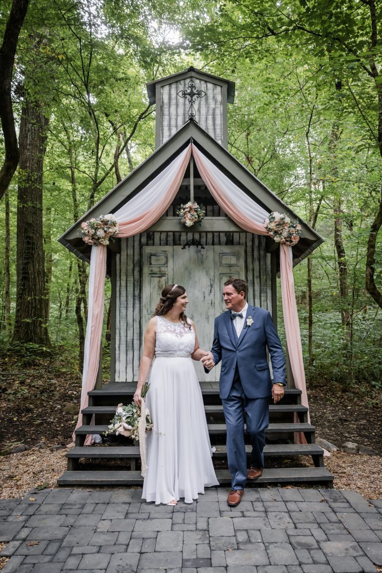 Elopement in the Forest - Angie and Bryan - Chapel in the Hollow