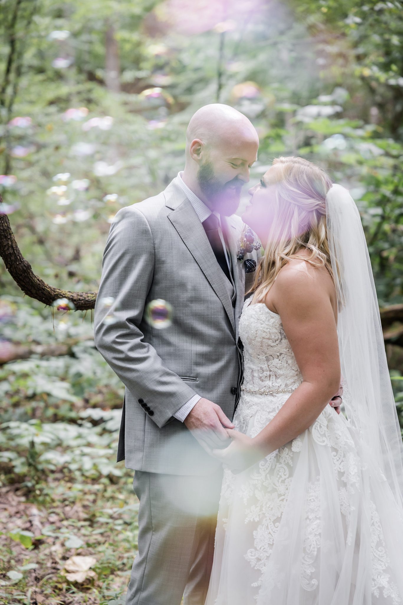 Midday Micro Wedding in the Smokies - Tia and Troy - Chapel in the Hollow