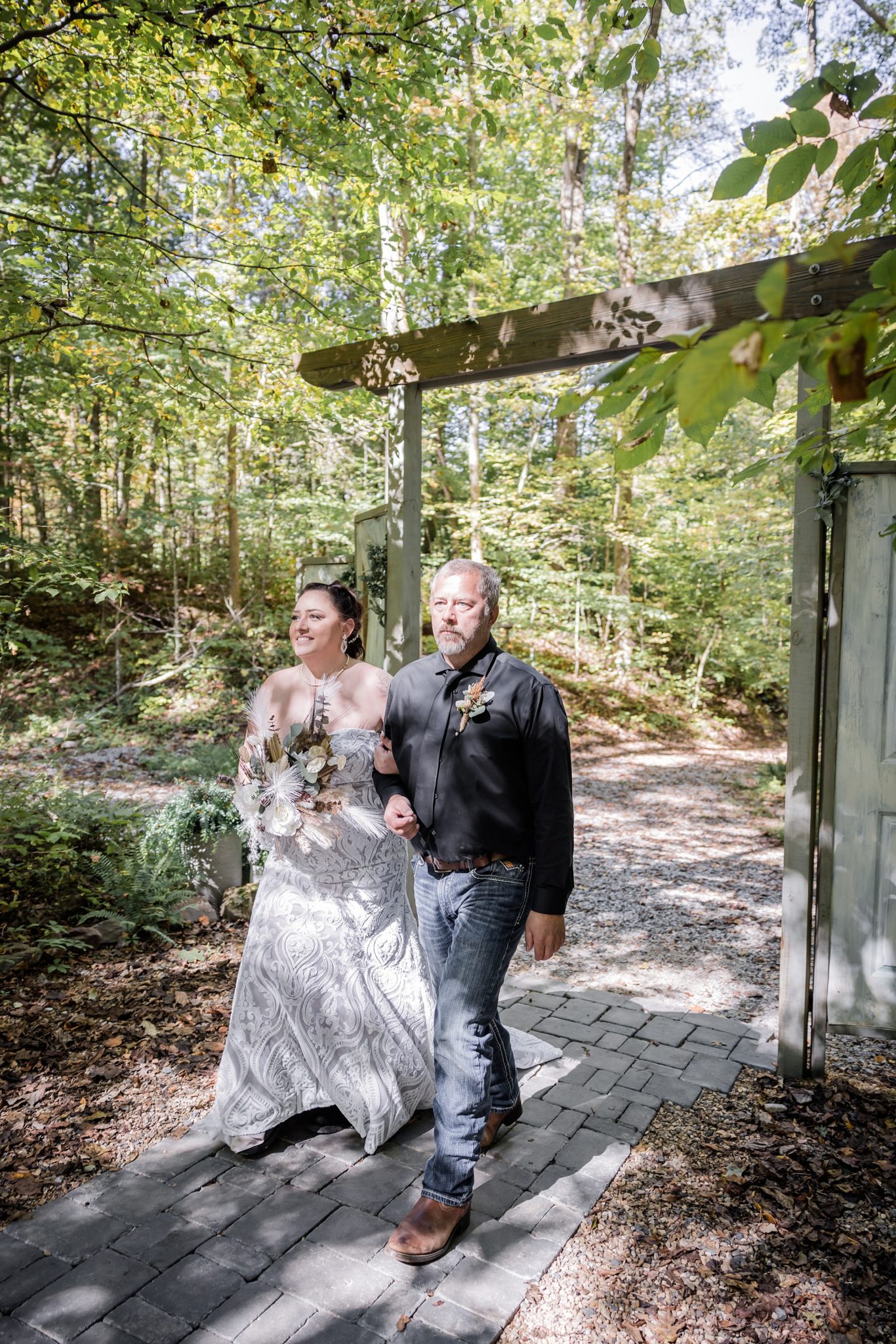 Boho Goth Wedding - Sierra and Kody - Chapel in the Hollow