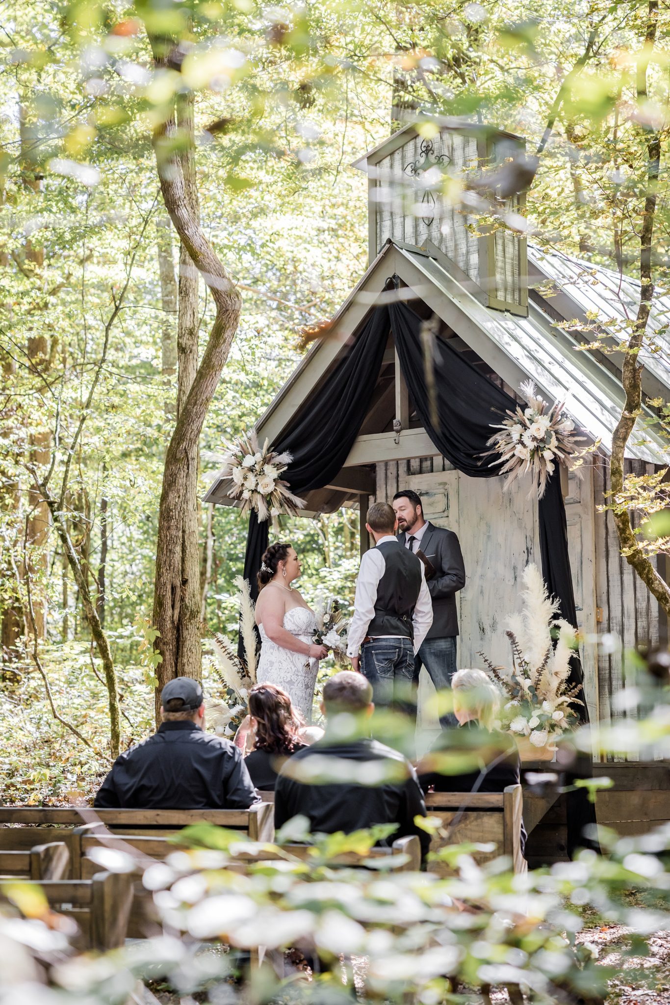 Boho Goth Wedding - Sierra and Kody - Chapel in the Hollow