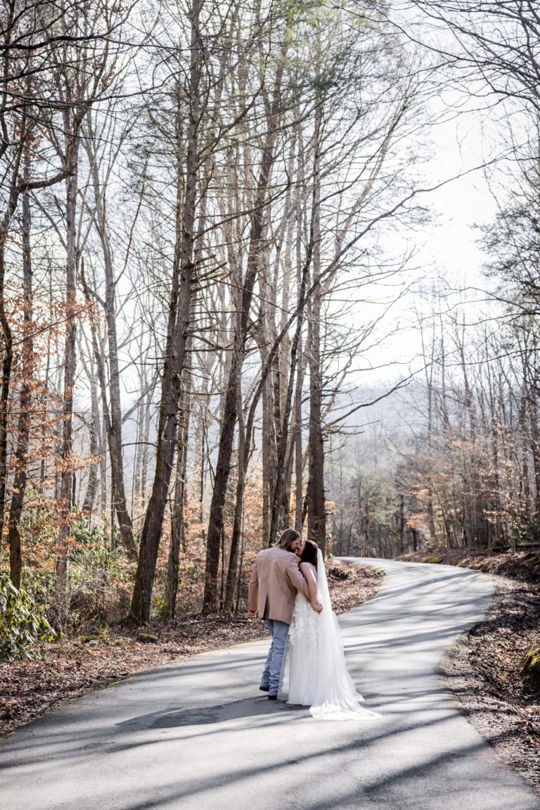 Outdoor Elopement in the Smoky Mountains - Nikki and Casey - Chapel in ...
