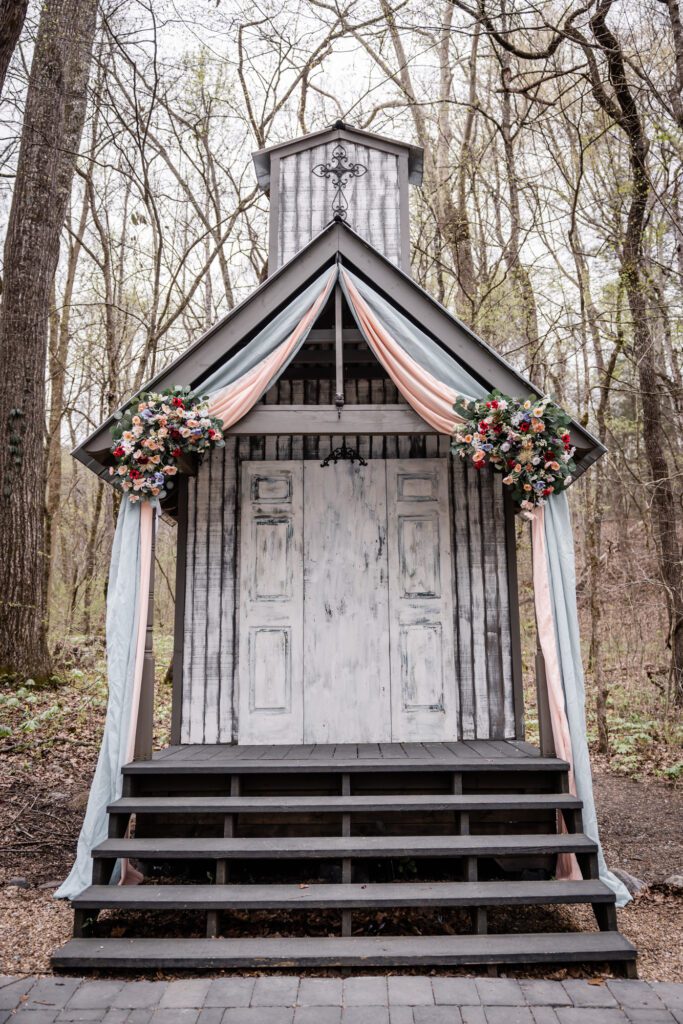 Spring Fairy Cottage Core Wedding - Liv and Austin - Chapel in the Hollow