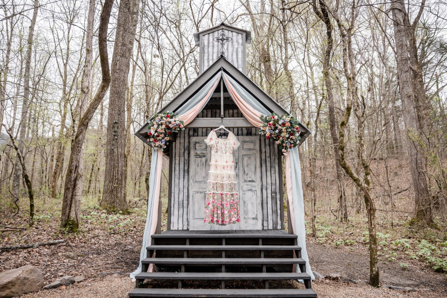 Spring Fairy Cottage Core Wedding - Liv and Austin - Chapel in the Hollow