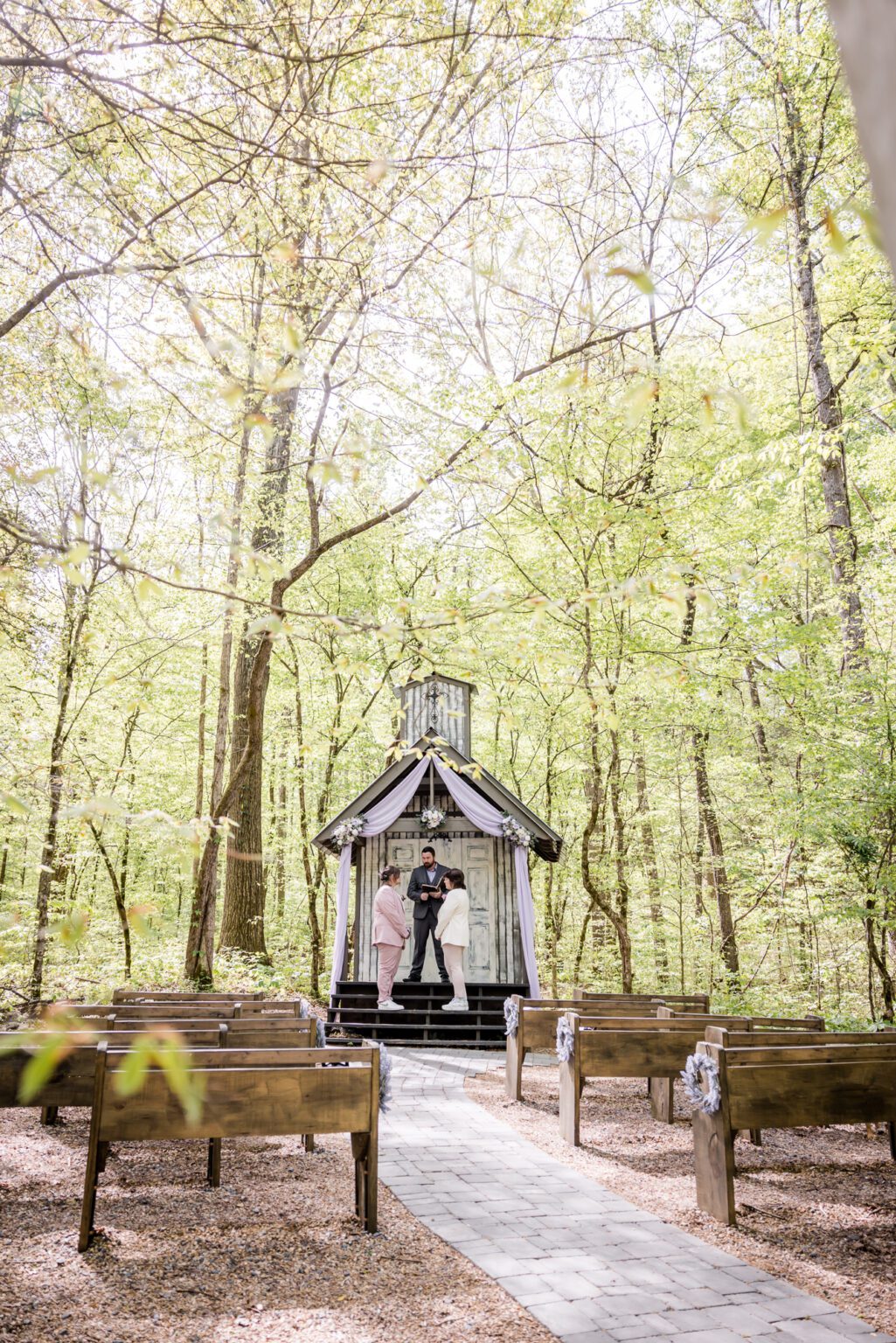 Non-Traditional Elopement - Rowan and Jaxon - Chapel in the Hollow