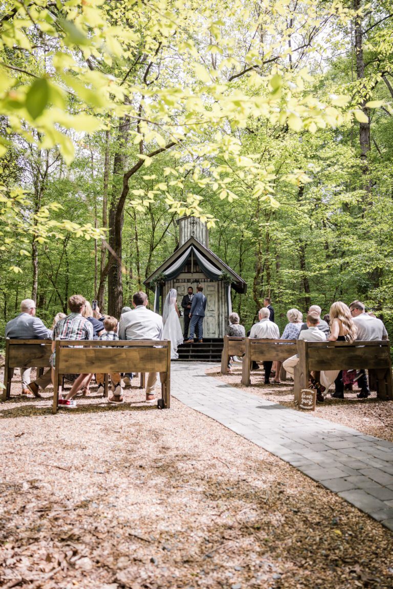 Midday Spring Micro Wedding - Rachel and Eric - Chapel in the Hollow