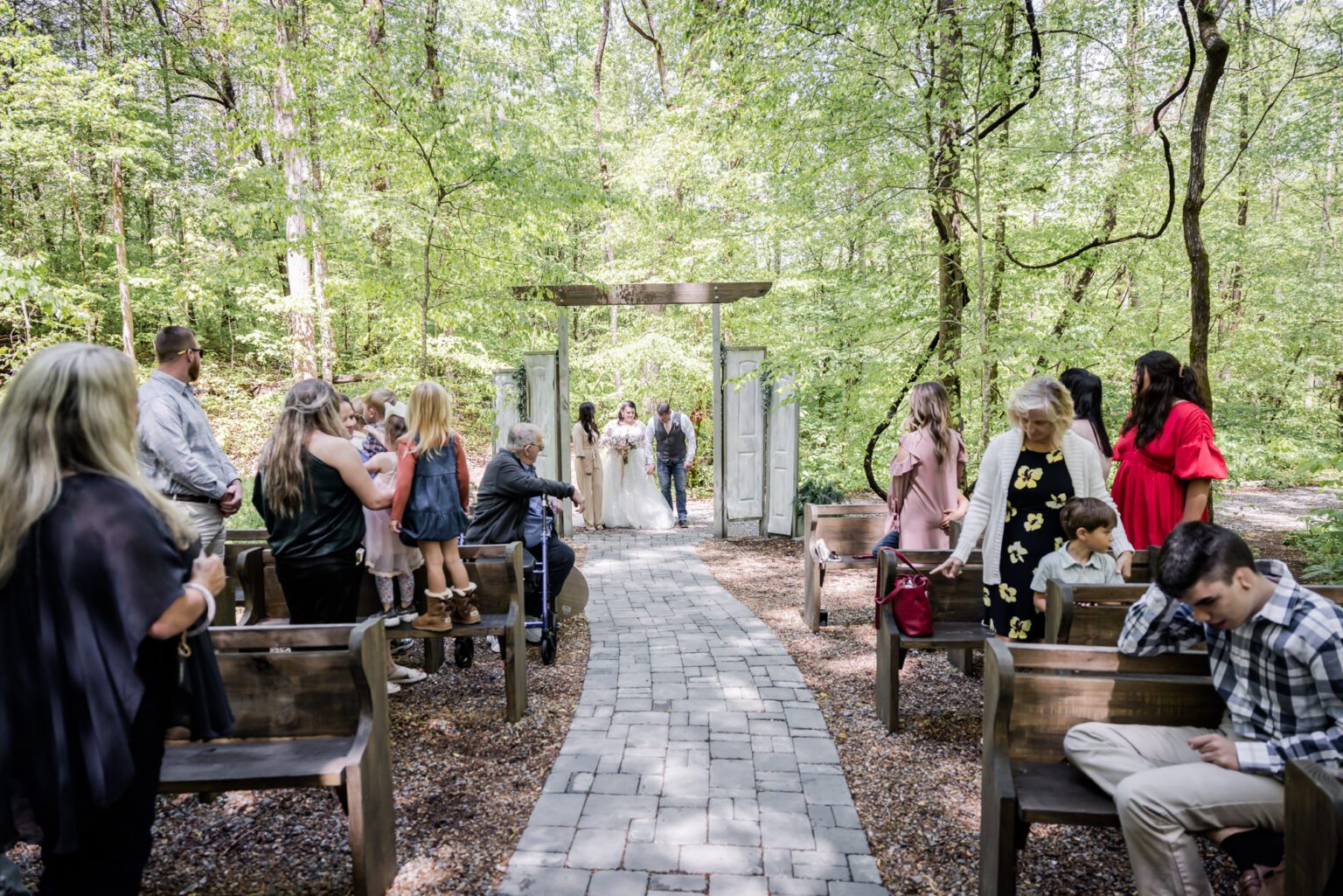 Micro Wedding in the Forest - Breanna and Buddy - Chapel in the Hollow