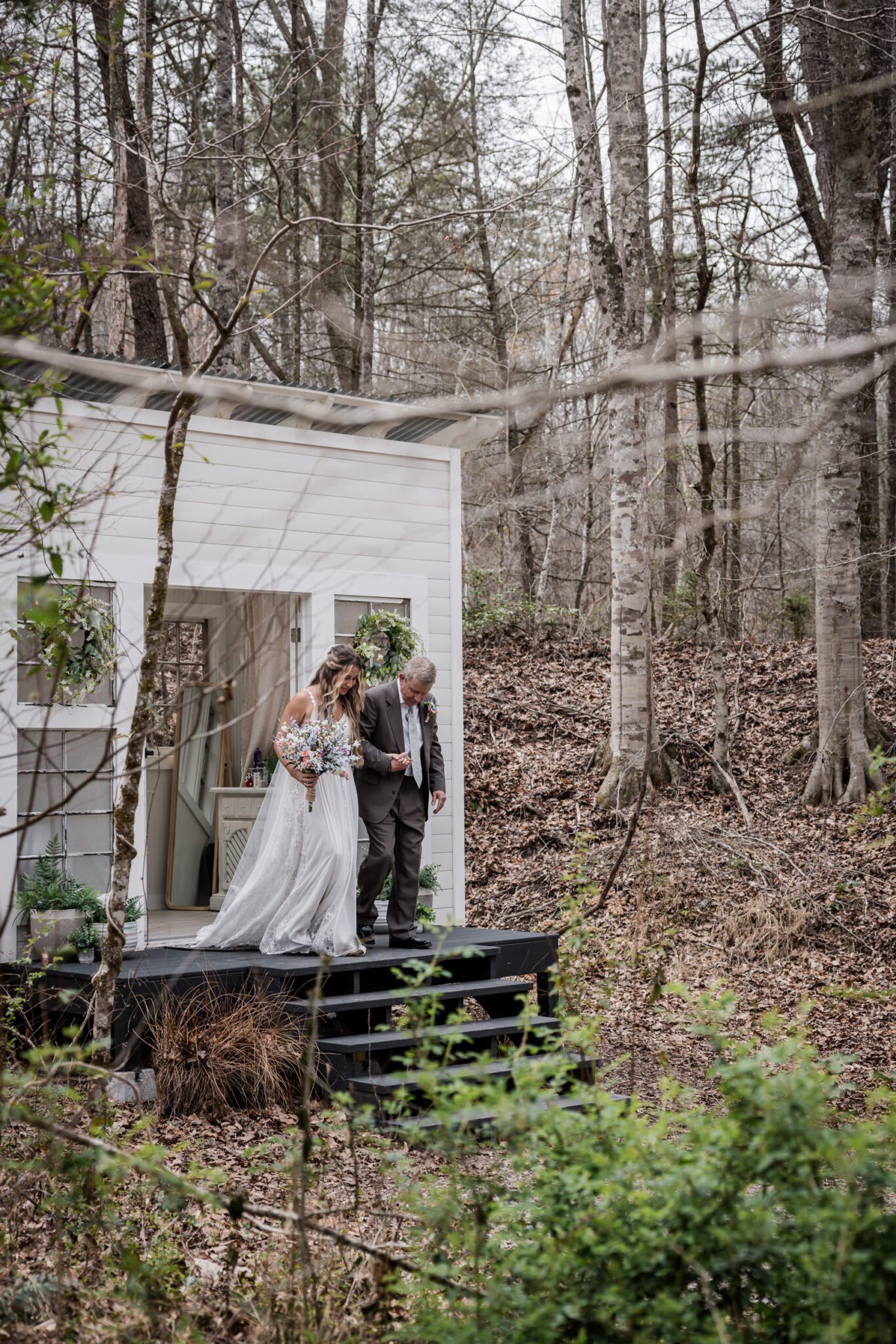 Forest Mini Wedding - Alyssa and Anthony - Chapel in the Hollow