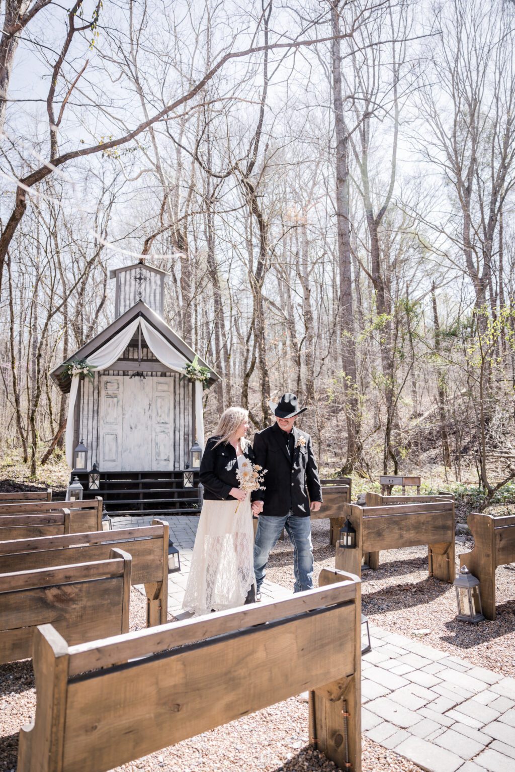Midday Spring Elopement - Kay and Brett - Chapel in the Hollow