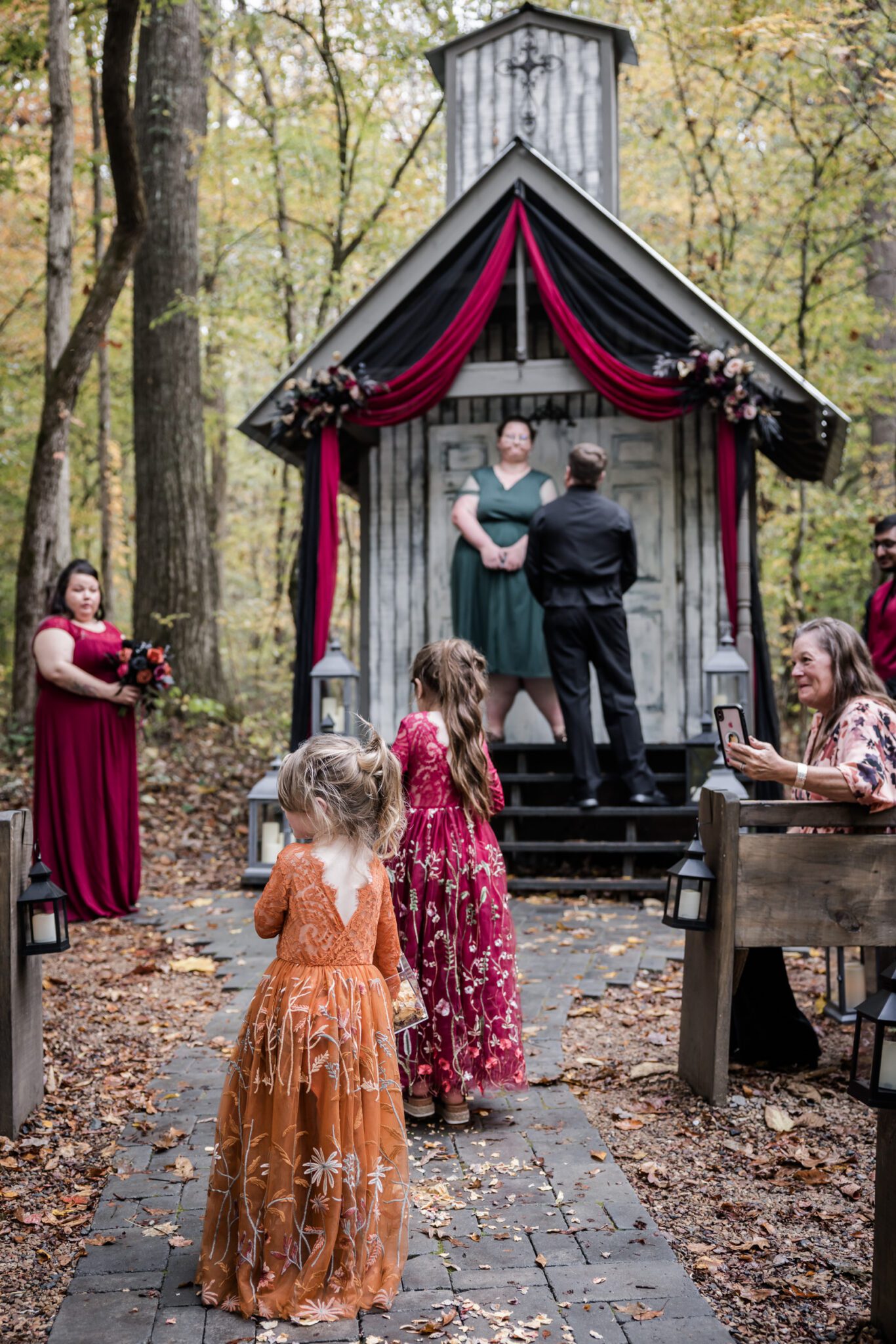 Moody Forest Wedding - Griffin and Josh - Chapel in the Hollow