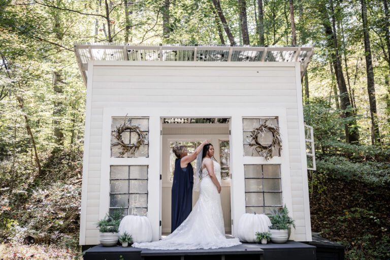 October Mini Wedding - Bree and Jeffrey - Chapel in the Hollow