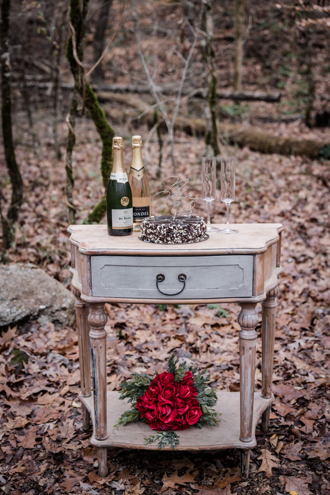 Intimate December Wedding - Mae and Christopher - Chapel in the Hollow