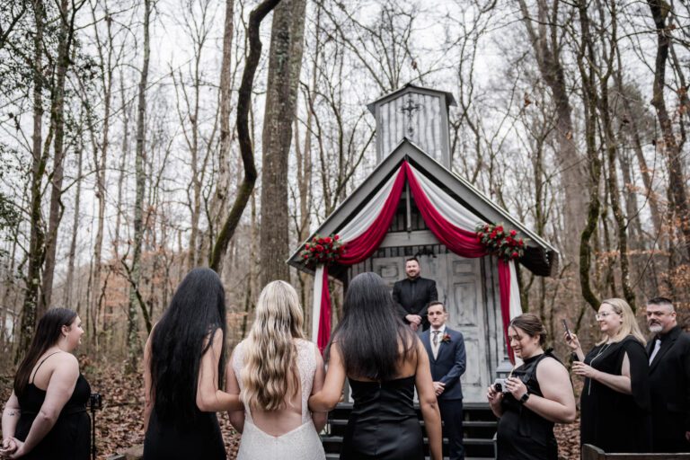 Intimate December Wedding - Mae and Christopher - Chapel in the Hollow