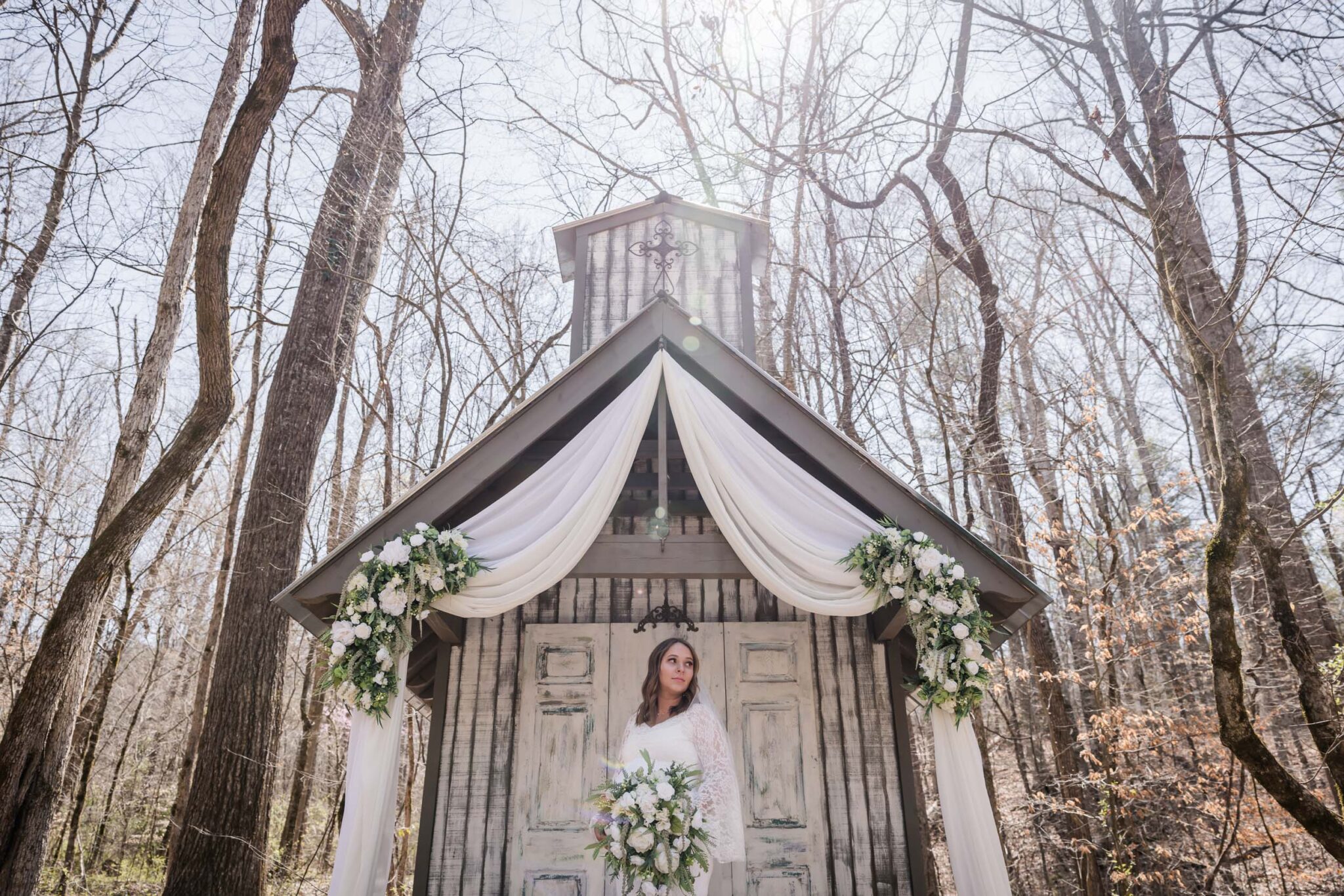 Relaxed Spring Intimate Wedding - Haley and Travis - Chapel in the Hollow
