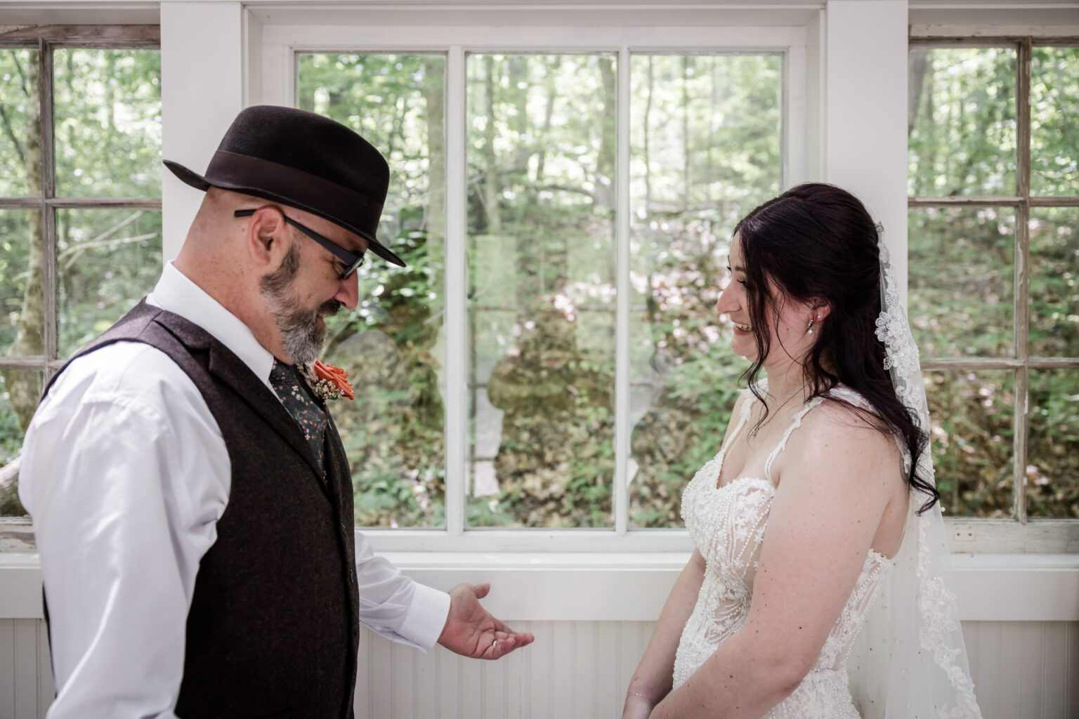 Enchanting Smoky Mountain Micro Wedding - Nicole and Tim - Chapel in ...