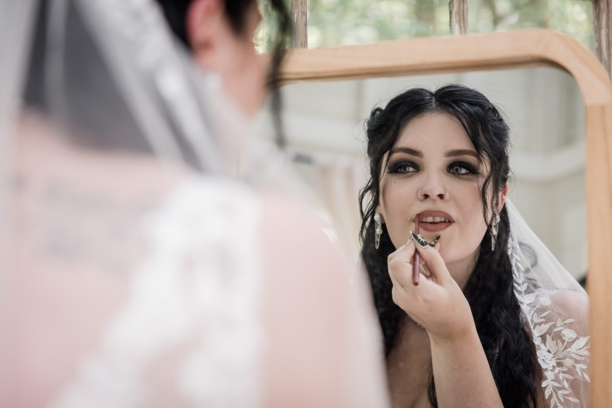 Gothic Chic Micro Wedding - Cadie and Zach - Chapel in the Hollow