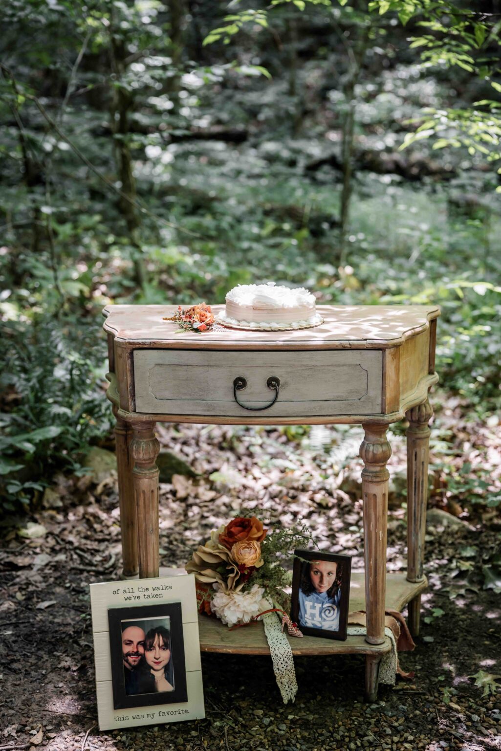 Simple Forest Micro Wedding - Chelsea and Lee - Chapel in the Hollow