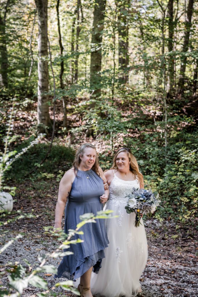 Midday October Micro Wedding - Autumn and Jaron - Chapel in the Hollow
